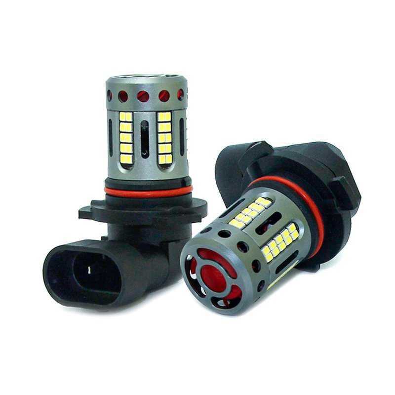 Lampada Led 9006 HB4 12V 21W Canbus Bianco Con Ventola In Testa Per Luce